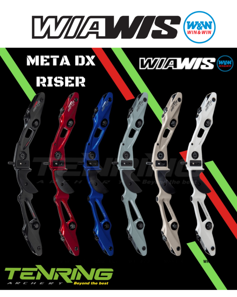 WIN&WIN | WIAWIS | META DX RECURVE RISER 25″ HANDLE – TENRING ARCHERY