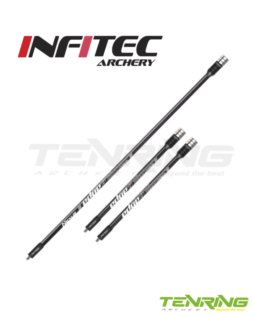 INFITEC | NEXUS EDGES 3 | STABILISER SET | RECURVE BOW – TENRING ARCHERY