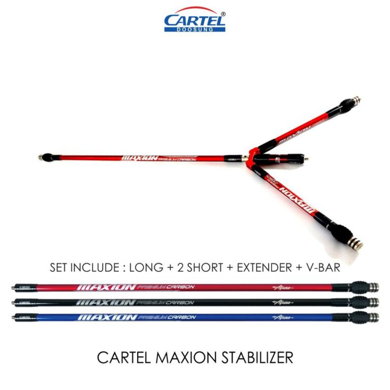 CARTEL | MAXION | COMPLETE STABILISER SET | RECURVE BOW – TENRING ARCHERY