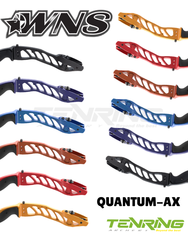 WNS BY WIN&WIN | QUANTUM AX | 25″ | RISER | RECURVE BOW – TENRING ARCHERY