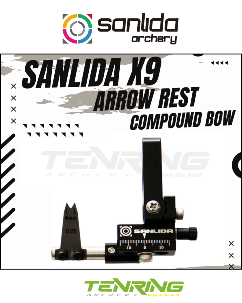 SANLIDA | X9 | ARROW REST | COMPOUND BOW – TENRING ARCHERY