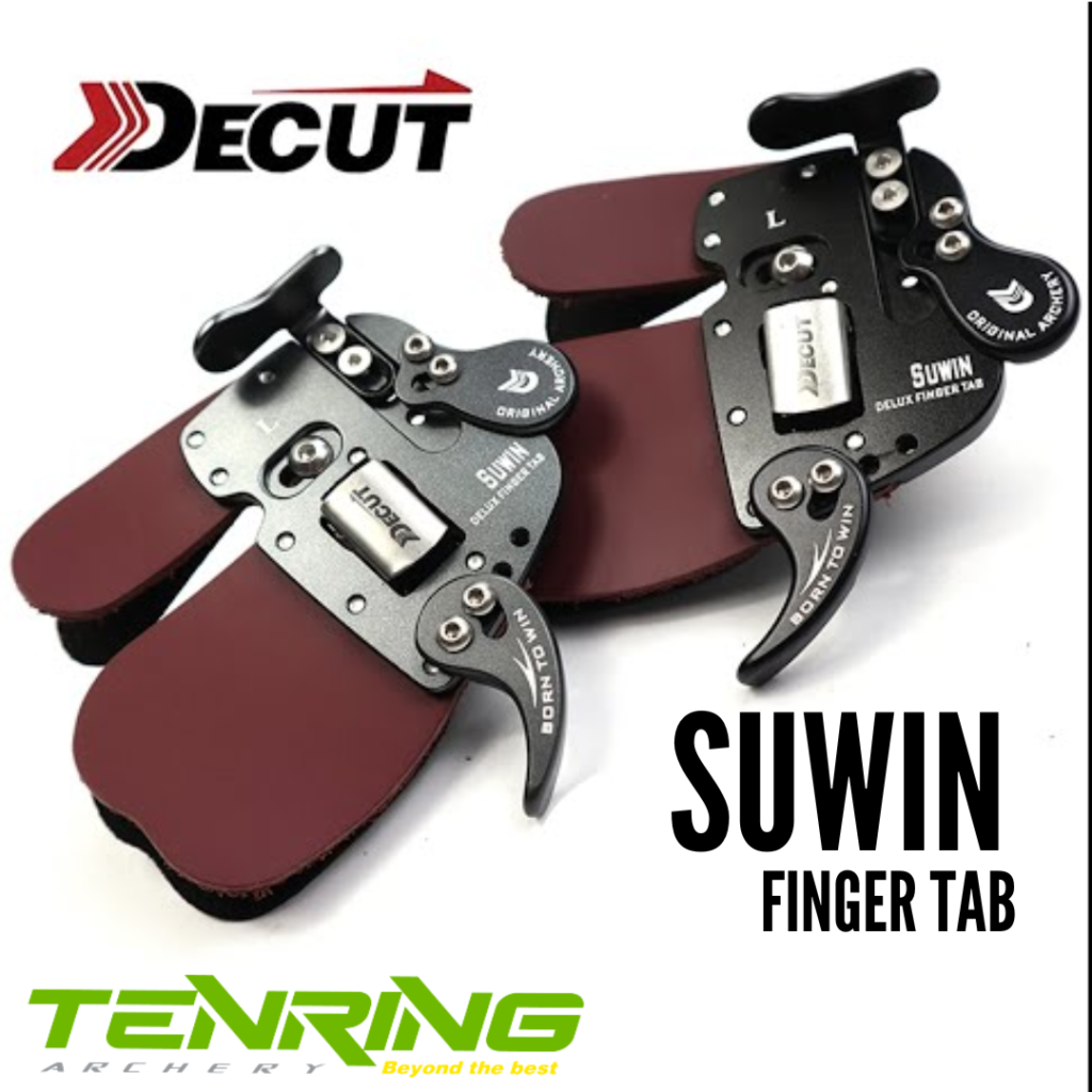 DECUT | SUWIN | FINGER TAB | FOR RECURVE BOW – TENRING ARCHERY