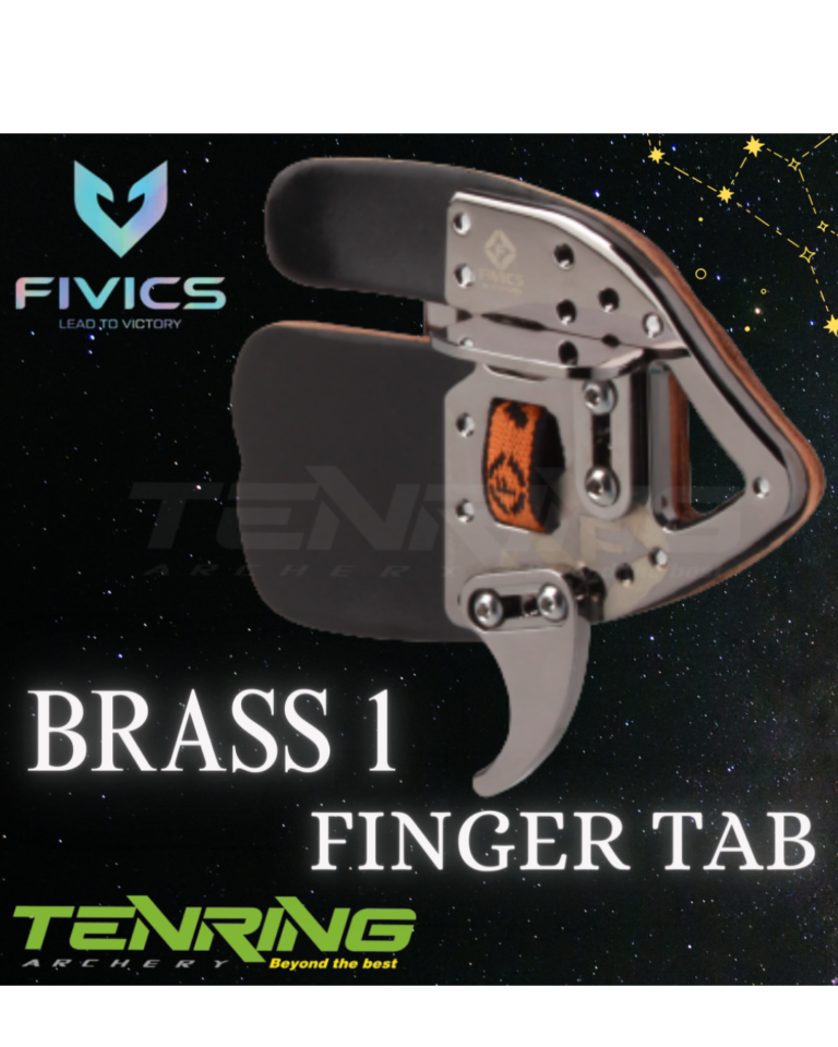 FIVICS | BRASS SAKER 1 | RECURVE’S | FINGER TAB – TENRING ARCHERY