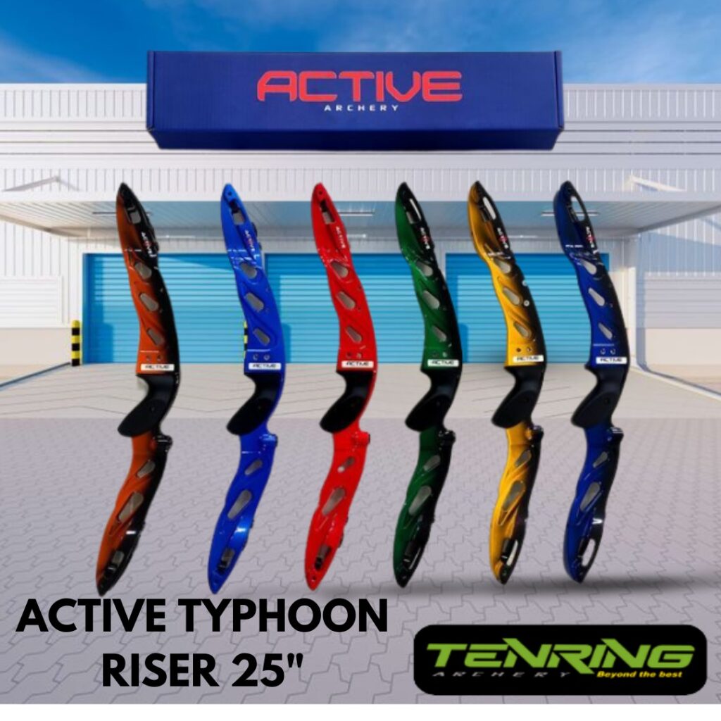 ACTIVE ARCHERY | TYPHOON | RISER 25″ – TENRING ARCHERY