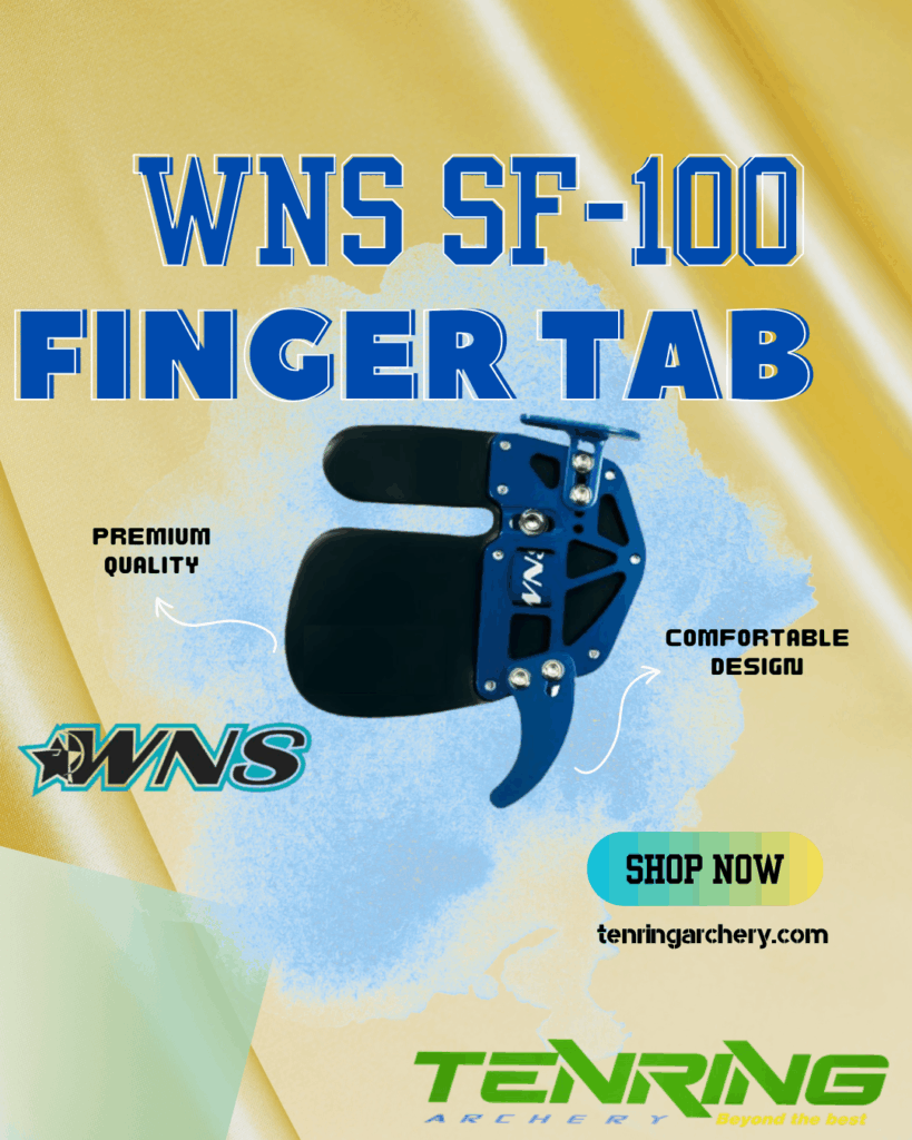 WNS | SF-100 | CORDOVON | FINGER TAB | RECURVE BOW – TENRING ARCHERY