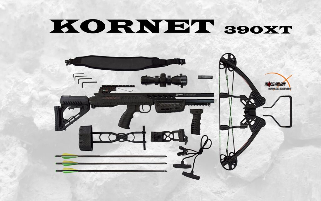 HORIZONE | KORNET 390 XT | 390FPS | COMPOUND CROSSBOW | – TENRING ARCHERY