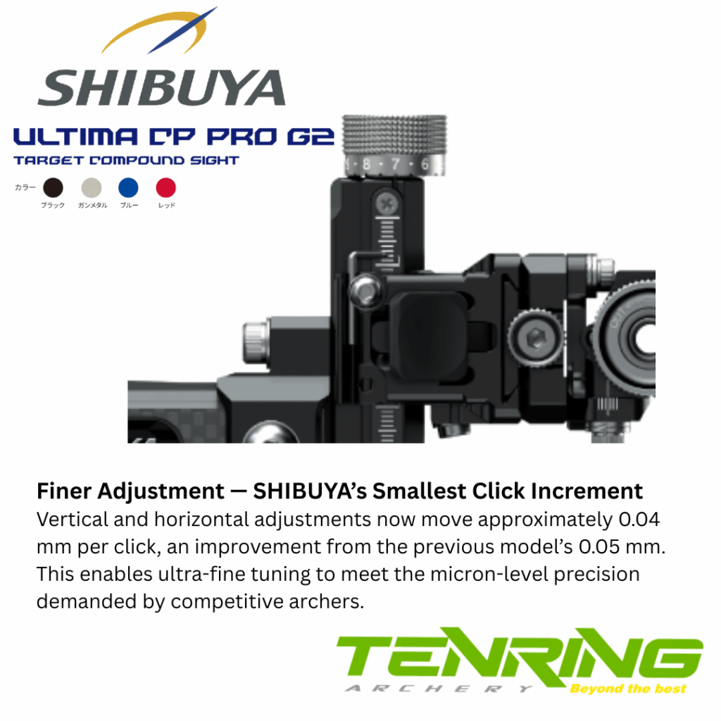 SHIBUYA | ULTIMA CP PRO G2 | COMPOUND BOW SIGHT | COMPOUND SIGHT ...